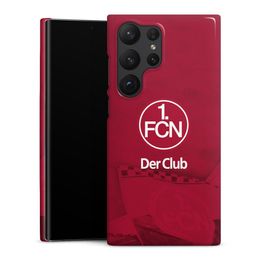 DeinDesign Galaxy S23 Ultra Handy Premium Case Smartphone Handyh&uuml;lle Schutzh&uuml;lle gl&auml;nzend Official Licensed Product 1. Fc N&uuml;rnberg Bundesliga Premium Case
