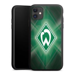 DeinDesign iPhone 11 Handy Premium Silikon H&uuml;lle Handyh&uuml;lle schwarz Case Sv Werder Bremen Official Licensed Product Coat Of Arms Silikon Premium Case