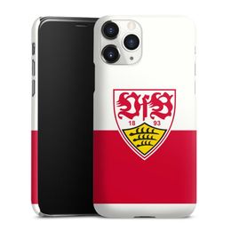 DeinDesign iPhone 11 Pro Handy Premium Case Smartphone Handyh&uuml;lle Schutzh&uuml;lle matt Vfb Stuttgart Official Licensed Product Logo Premium Case