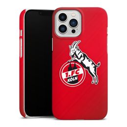 DeinDesign iPhone 13 Pro Max Handy Premium Case Smartphone Handyh&uuml;lle Schutzh&uuml;lle matt 1. Fc K&ouml;ln Effzeh Official Licensed Product Premium Case