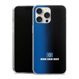 DeinDesign iPhone 15 Pro Max Handy Silikon H&uuml;lle Case transparent Handyh&uuml;lle Logo Official Licensed Product Hsv Silikon Case