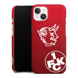 DeinDesign iPhone 14 Handy Premium Case Smartphone Handyh&uuml;lle Schutzh&uuml;lle matt Devil Official Licensed Product 1. Fc Kaiserslautern Premium Case