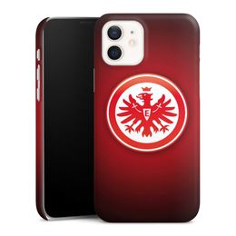 DeinDesign iPhone 12 Handy Premium Case Smartphone Handyh&uuml;lle Schutzh&uuml;lle matt Coat Of Arms Eintracht Frankfurt Official Licensed Product Premium Case