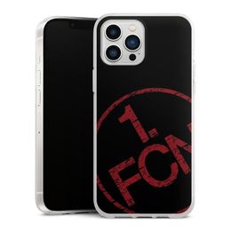 DeinDesign iPhone 13 Pro Max Handy Silikon H&uuml;lle Case transparent Handyh&uuml;lle Texture Merchandise 1. Fcn Silikon Case