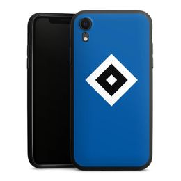 DeinDesign iPhone Xr Handy Premium Silikon H&uuml;lle Handyh&uuml;lle schwarz Case Logo Hsv Hamburger Sv Silikon Premium Case