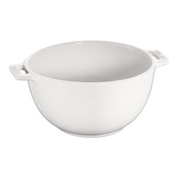 Staub Ceramique Salatschüssel 18 cm, Keramik, Reinweiß