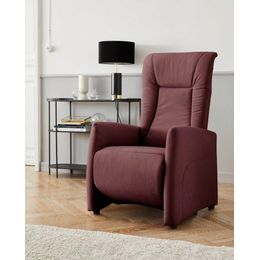 Sit & More sit&more TV-Sessel Melissa, wahlweise elektrisch oder manuell verstellbar, optional Aufstehhilfe, rosa