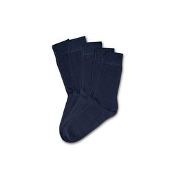 Tchibo 5 Paar Socken - Blau - Gr.: 44-46