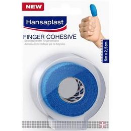 Hansaplast Gesundheit Pflaster Selbsthaftender Fingerverband Blau 5 m x 2,5 cm