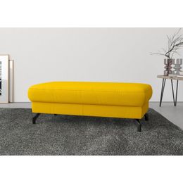 Sit & More sit&more Hockerbank Cinturo, mit Federkern, Sitzhöhe 45 cm, gelb