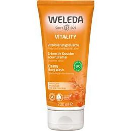 Weleda Körperpflege Duschpflege VitalityVitalisierungsdusche Sanddorn