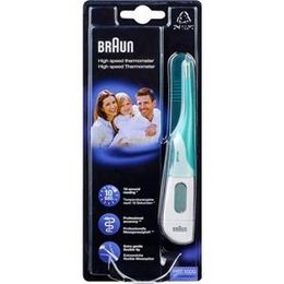 Braun Thermometer Digital PRT1000CE High Speed Thermometer Thermometer (inkl. Batterie) + Schutzkappe + Anleitung