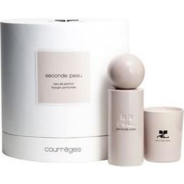 Courrèges Courrèges Unisexdüfte Seconde Peau Geschenkset Eau de Parfum Spray 100 ml + Duftkerze 75 g