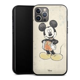 DeinDesign iPhone 12 Pro Handy Silikon H&uuml;lle Case schwarz Handyh&uuml;lle Water Colour Official Licensed Product