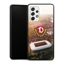 DeinDesign Galaxy A53 5G Handy Silikon H&uuml;lle Case schwarz Handyh&uuml;lle Stadium Sg Dynamo Dresden Sgd