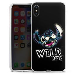 DeinDesign iPhone Xs Max Handy Silikon H&uuml;lle Case transparent Handyh&uuml;lle Lilo & Stitch Disney Official Licensed Product Silikon Case