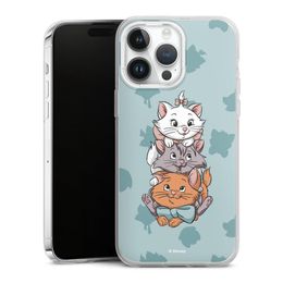 DeinDesign iPhone 14 Pro Max Handy Silikon H&uuml;lle Case transparent Handyh&uuml;lle Disney Aristocats Cat Silikon Case
