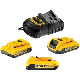 Akku-Set DCB115D3-QW 18 v 2 Ah - Dewalt