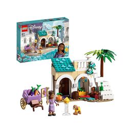 Lego Disney 43223 Asha in der Stadt Rosas Bausatz, Mehrfarbig