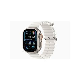 Apple Watch Ultra 2 GPS + Cellular 49mm - Titanium Case with White Ocean Band