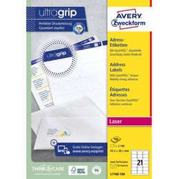Avery Addressing labels small envelopes (UltraGrip)