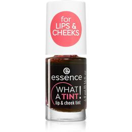 Essence WHAT A TINT! flüssiges Rouge und Lipgloss 4,9 ml