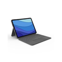 Logitech Combo Touch for iPad Pro 11'' (1/2/3rd gen.) - UK - Tastatur & Folio-Set - Englisch - UK - Grau