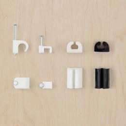 IKEA TRIXIG Kabelhalter-Set 150 Teile