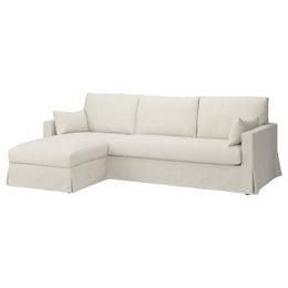 IKEA HYLTARP 3er-Sofa mit Récamiere, links