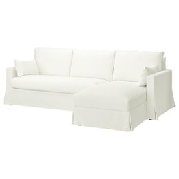 IKEA HYLTARP 3er-Sofa mit Récamiere, rechts