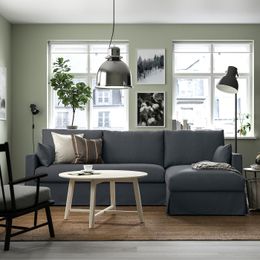IKEA HYLTARP 3er-Sofa mit Récamiere, rechts