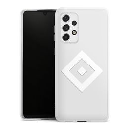DeinDesign Galaxy A33 5G Handy Silikon H&uuml;lle Case transparent Handyh&uuml;lle Coat Of Arms Hamburger Sv Hsv Silikon Case