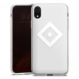 DeinDesign iPhone Xr Handy Silikon H&uuml;lle Case transparent Handyh&uuml;lle Hsv Hamburger Sv Coat Of Arms Silikon Case