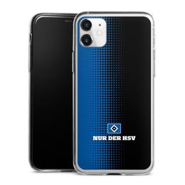 DeinDesign iPhone 11 Handy Slim Case Silikon Handyh&uuml;lle transparent H&uuml;lle extra d&uuml;nn Logo Official Licensed Product Hsv Silikon Slim Case