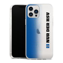 DeinDesign iPhone 13 Pro Max Handy Silikon H&uuml;lle Case transparent Handyh&uuml;lle Logo Hsv Transparent Silikon Case