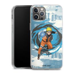 DeinDesign iPhone 12 Pro Max Handy Silikon H&uuml;lle Case transparent Handyh&uuml;lle Manga Naruto Shippuden Official Licensed Product Silikon Case