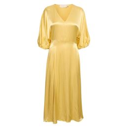 Soaked in Luxury Kleid "Evita" in Gelb - L