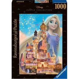 Ravensburger Puzzle Disney Castle Collection, Rapunzel, 1000 Puzzleteile, Made in Germany, bunt