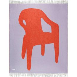 Plaid Monoblock chair Bings, Tom Tailor HOME, Künstlerkollektion, bunt