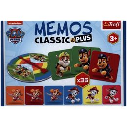 Trefl Spiel, Memos classic&plus Paw Patrol (Kinderspiel)