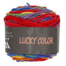 Online Garne KKK Lucky Color 200g dicke bunte Wolle zum Stricken und Häkeln Häkelwolle