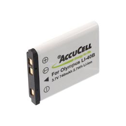 AccuCell AccuCell Akku passend für Nikon EN-EL10 Akku und passend für Bosch S6 Akku 740 mAh (3