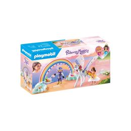 Playmobil® Konstruktionsspielsteine Princess Magic Himmlischer Pegasus mit Regenbogen