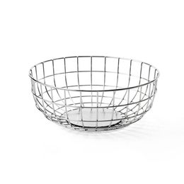 Menu Salatschüssel Menu Wire Bowl Silber