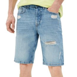 Only & Sons ONLY & SONS Stoffhose ONLY & SONS Herren Jeans-Shorts Avi Life Bermuda kurze Hose Blau