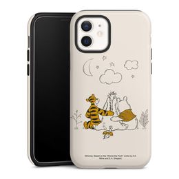 DeinDesign iPhone 12 mini Handy Panzer Handyh&uuml;lle robuste Outdoor H&uuml;lle Schutzh&uuml;lle gl&auml;nzend Disney Winnie The Pooh Official Licensed Product Tough Case