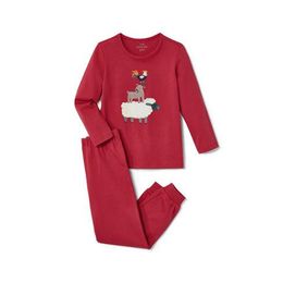 Tchibo Kleinkind-Pyjama - Rot - Kinder - Gr.: 122/128