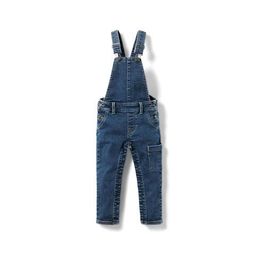 Tchibo Kleinkind-Denim-Latzhose - Dunkelblau - Kinder - Gr.: 110/116