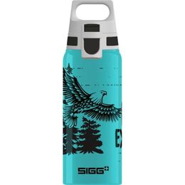 Sigg BRAVE EAGLE 0.6 L Trinkflasche ALU mit WMB ONE TOP, BPA frei, Auslaufsich