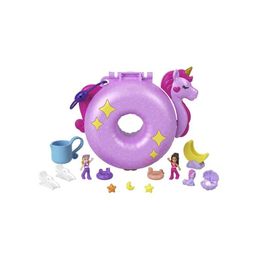 Mattel Polly Pocket Sparkle Cove Adventure Unicorn Floatie Compact Playset